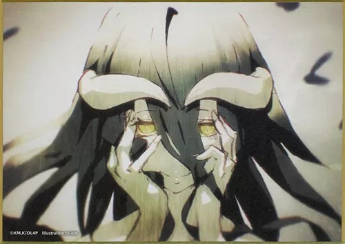 Paper Products Albedo Color Lottery Overlord IV Anime C2 Prize Art ...