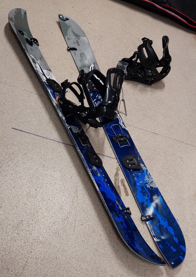 Snowboard - Unity Split Board, Rossignol Bindings & Voile Skins | eBay UK