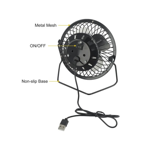 Air Circulation 4 Inch Solar Fan 5W Solar Fan Fresh And Clean Air Flow ...