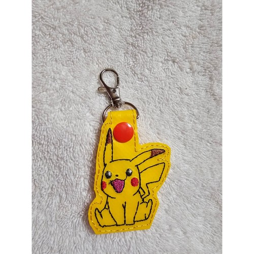 Pokemon Pikachu Keychain Cute Cartoon Character Bag Charm Yellow | eBay