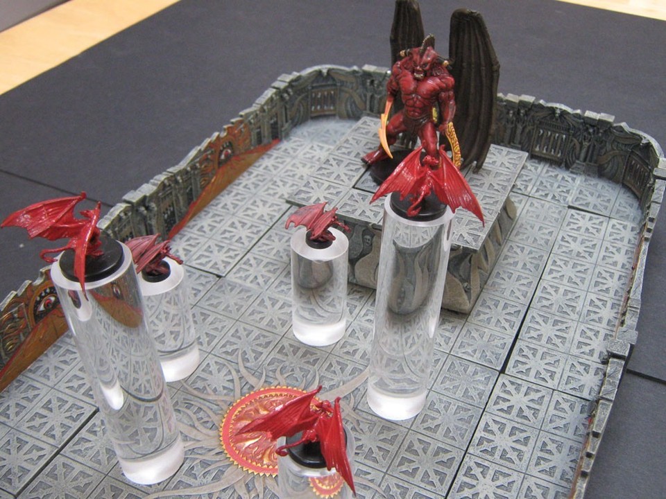 8" Flight Stand for painted games workshop terrain gw warhammer armies ...