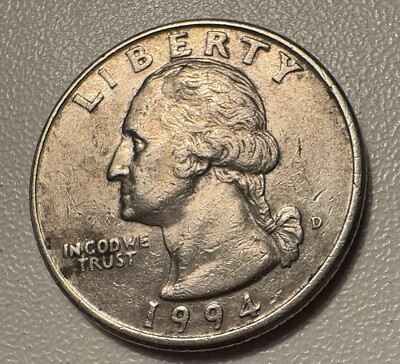 1994 D Quarter Good condition (Circulated) | eBay