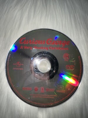 Curious George: A Very Monkey Christmas (DVD, 2009) DISC ONLY NJ ...