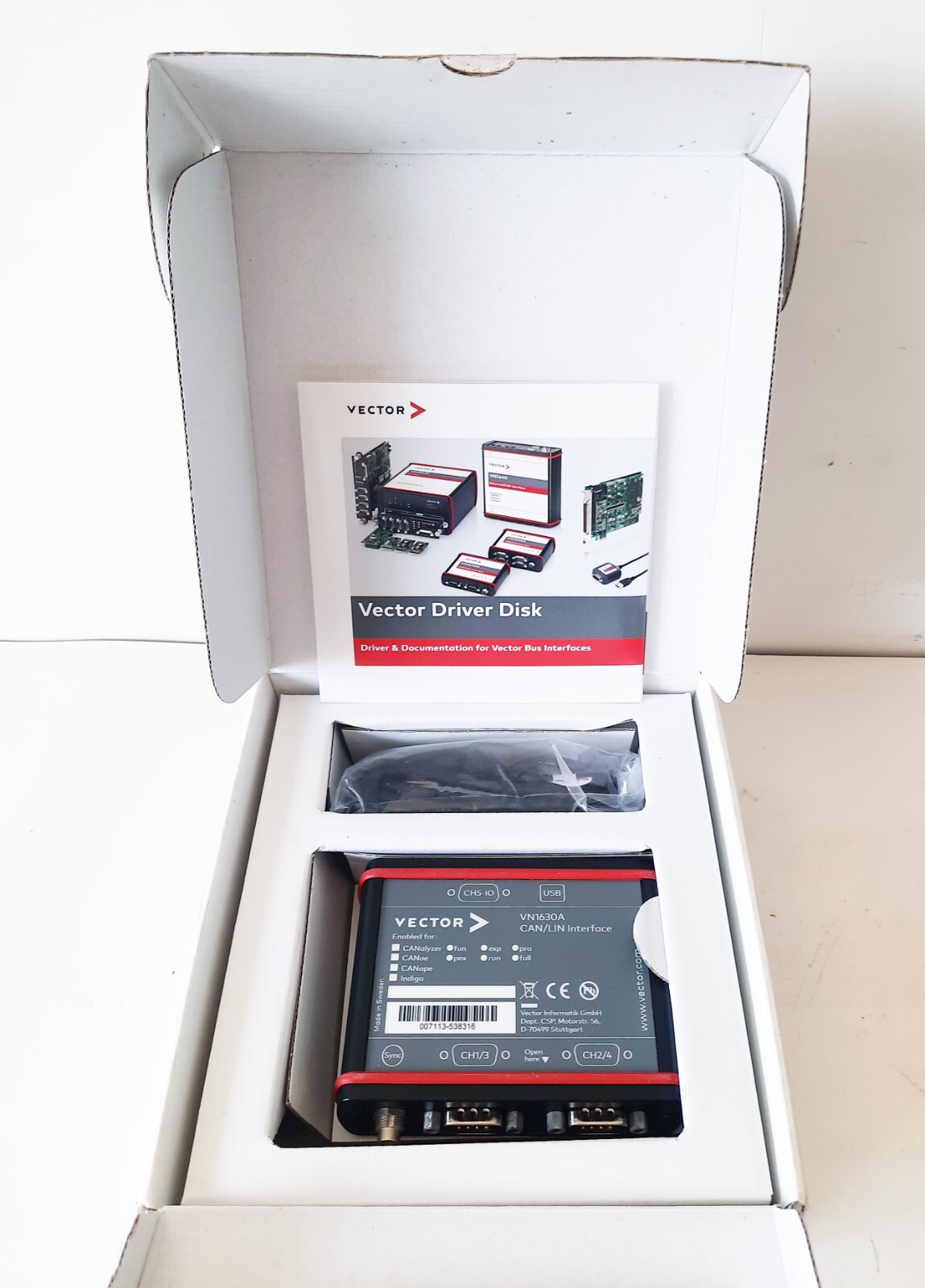 Vector VN1630A Can/ Lin Interface With 2 x CANcable 2Y - New in Box | eBay