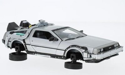 1/24 Welly DeLorean Time Machine Back To The Future II Fly Mode 22441FW ...
