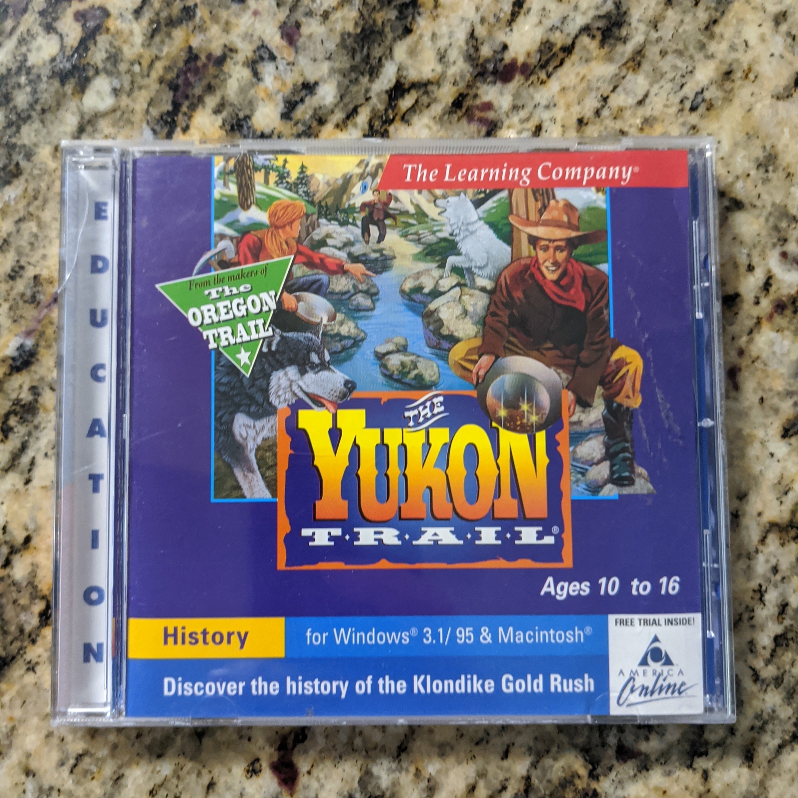 The Yukon Trail CD-Rom Windows 3.1/95 & Mac Version 1.12 Video Game AOL ...