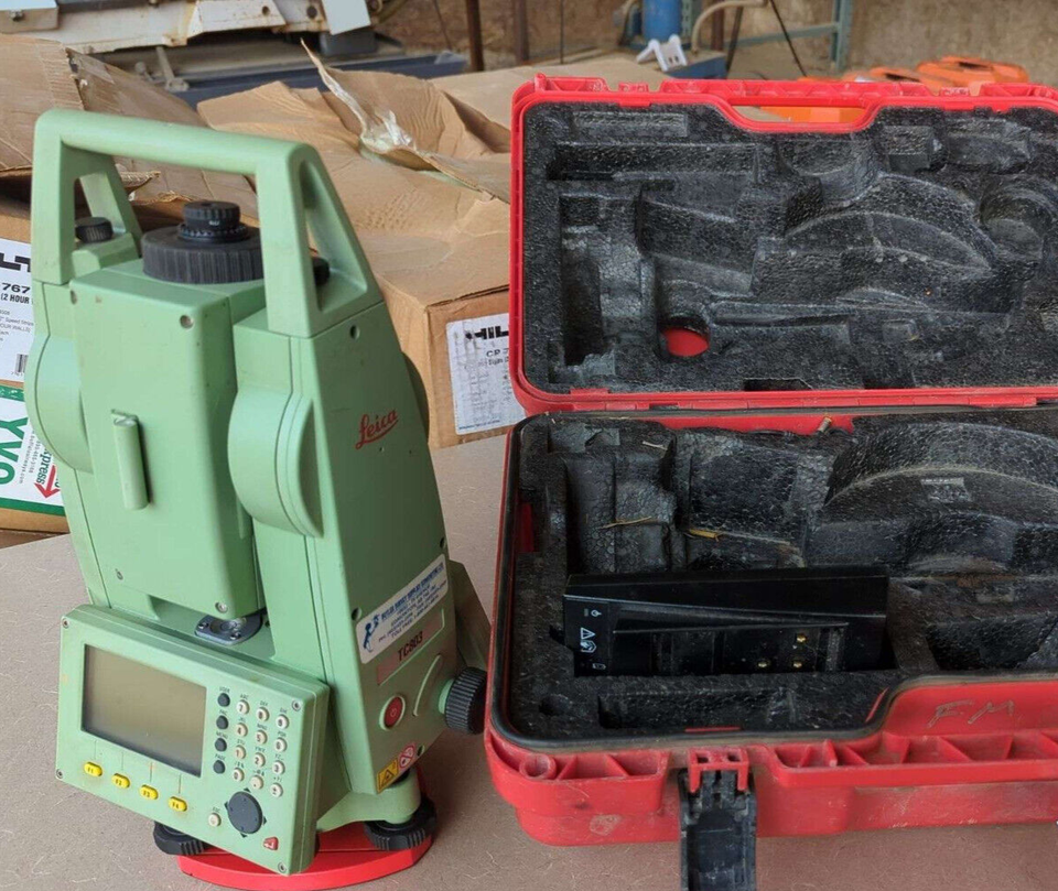 Leica TC803 Total Station with Hard Case | eBay