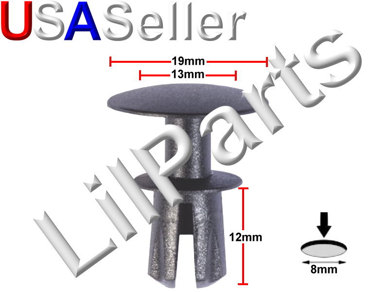 A D Pillar Trim Clips Range Land Rover Sport Rivets DYQ500060 | eBay