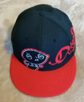 Family Guy Stewie "Obey Me" Fitted Hat Baseball Cap Black/Red...EUC | eBay