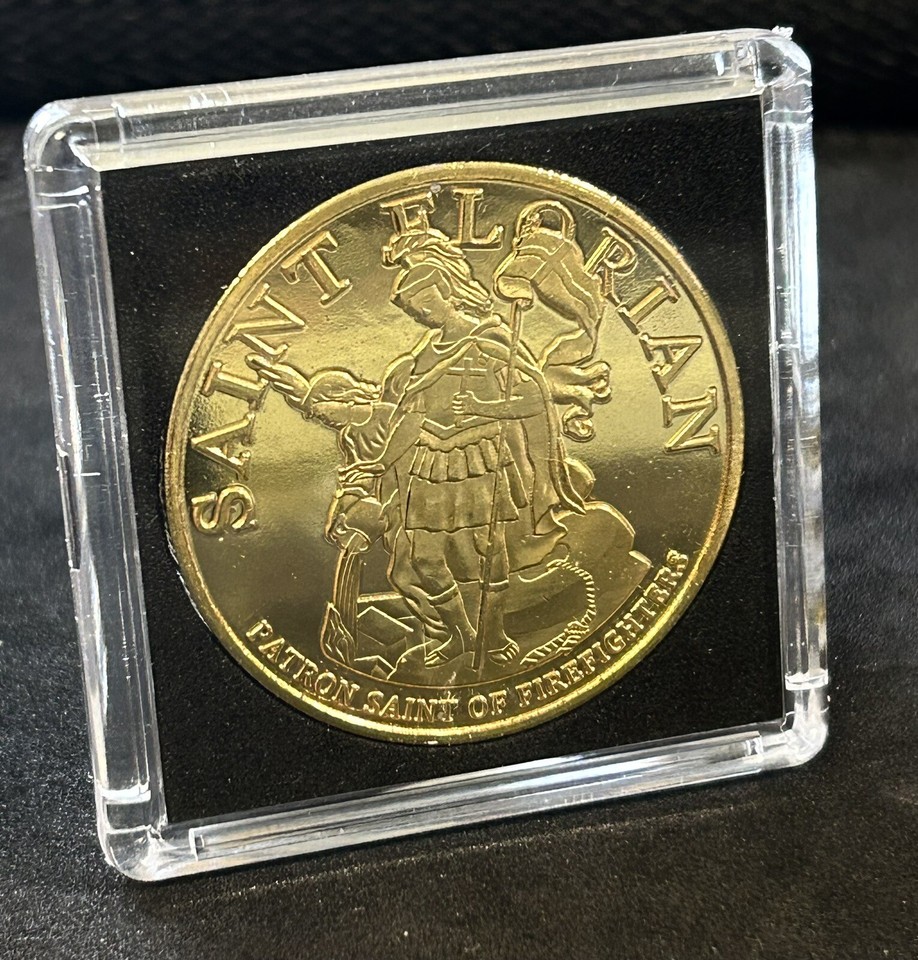 CHICAGO FIRE DEPARTMENT GOLD FINISH Challenge Coin W Case! Brand New ...