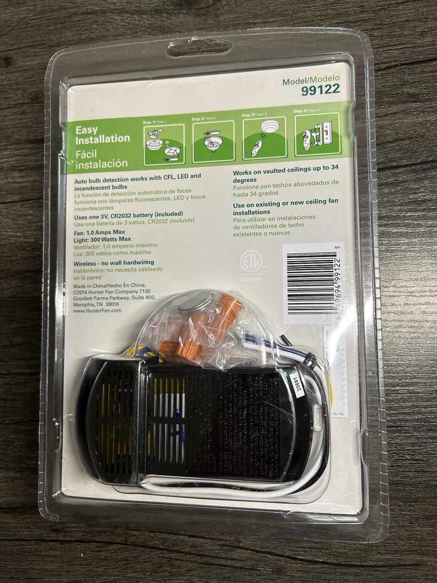 Intertek Ceiling Fan Remote | Shelly Lighting