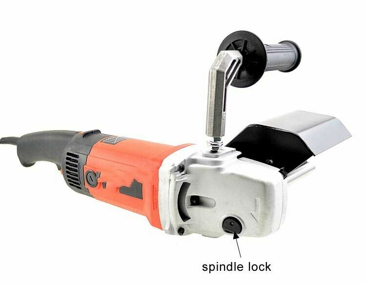 Electric Metal Burnishing Polishing Machine Manual Polisher Tool 110V ...