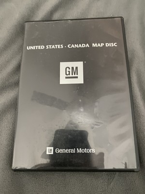 2003 GM Navigation System Map Disc United States & Canada 2.0 15105609 ...