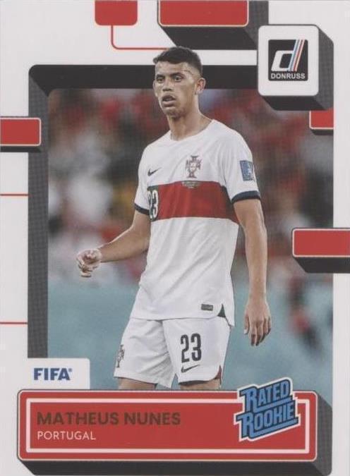 2022-23 Panini Donruss - Rated Rookie Matheus Nunes #188 (RC) for sale ...