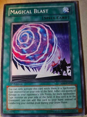 Yugioh Magical Blast 1st Edition SD6-EN017 | eBay