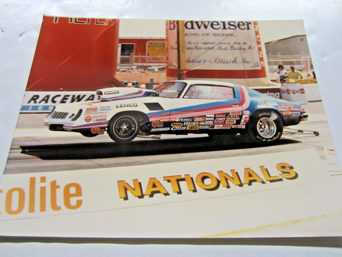 NHRA Classic Original Dave Beckley #7238 Chevy Camaro S/C Drag Racing ...