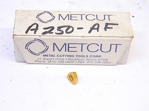 NEW SURPLUS 15PCS. METCUT A250-AF CARBIDE INSERTS | eBay