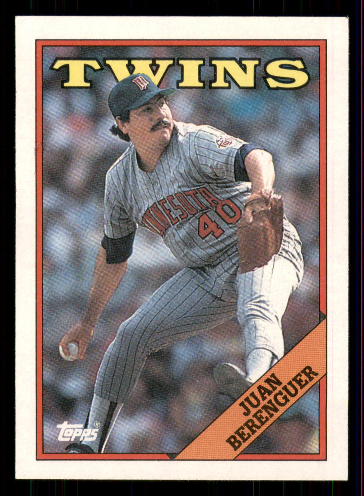 1988 Topps Juan Berenguer #526 Minnesota Twins | eBay