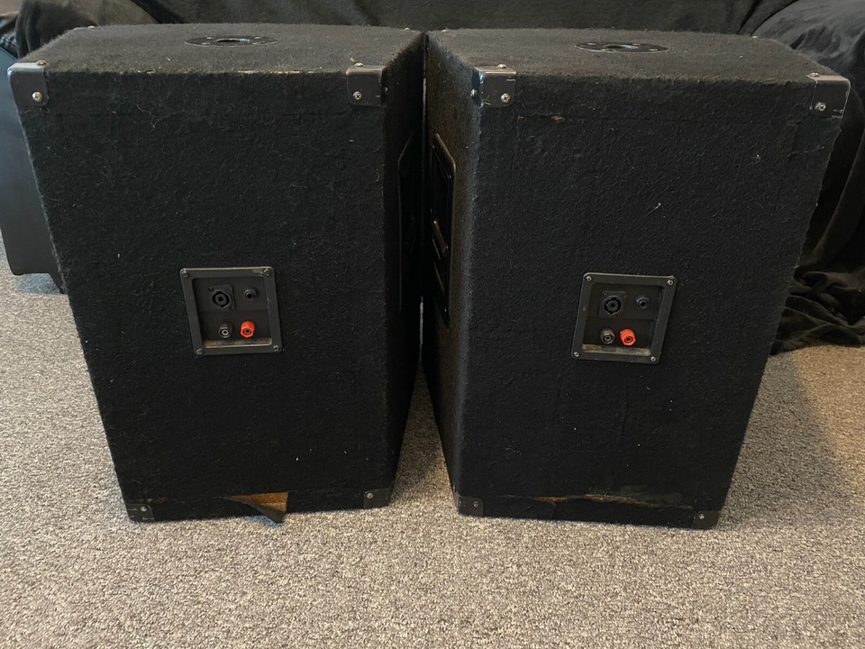 2x Ekho SUB20 15 Inch 250W 8R Sub Woofer Bass Bins | eBay UK