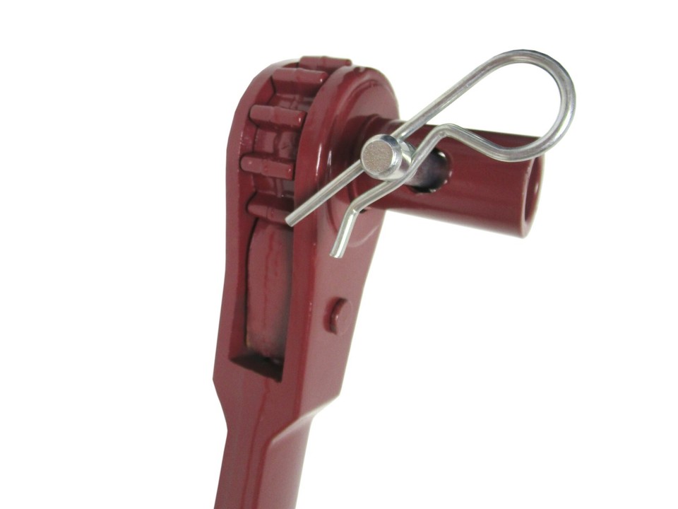 28" Ratcheting Winch Bar Handle One-Piece Cast Steel Truck Trailer Load ...