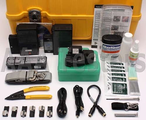 Fujikura 70R+ SM MM Fixed V-Groove Ribbon Fiber Fusion Splicer ...