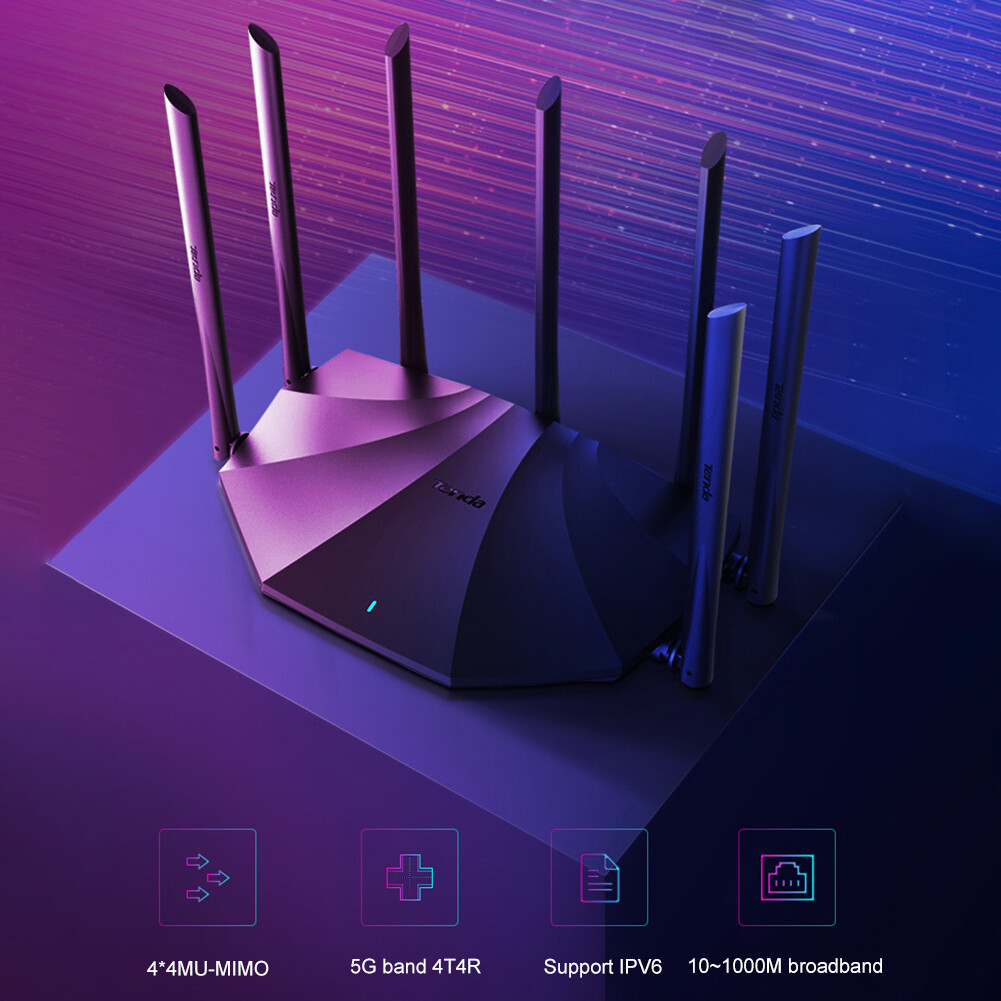 AC23 WiFi Repeater Gigabit WiFi Signal Amplifier Dual-Band 2100M for ...