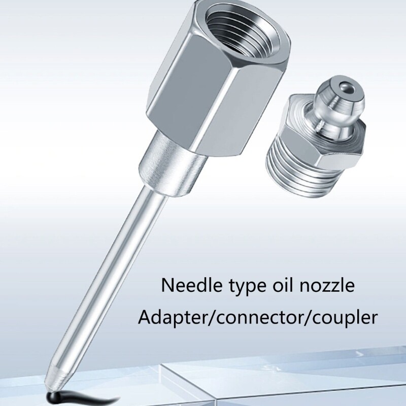 Grease Guns Needle Nozzle Steel Grease Needle Dispenser Grease Injector ...