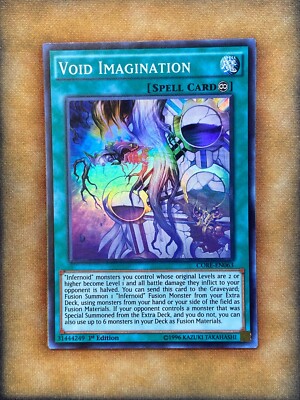 Yugioh Void Imagination CORE-EN063 Super Rare 1st Ed NM | eBay