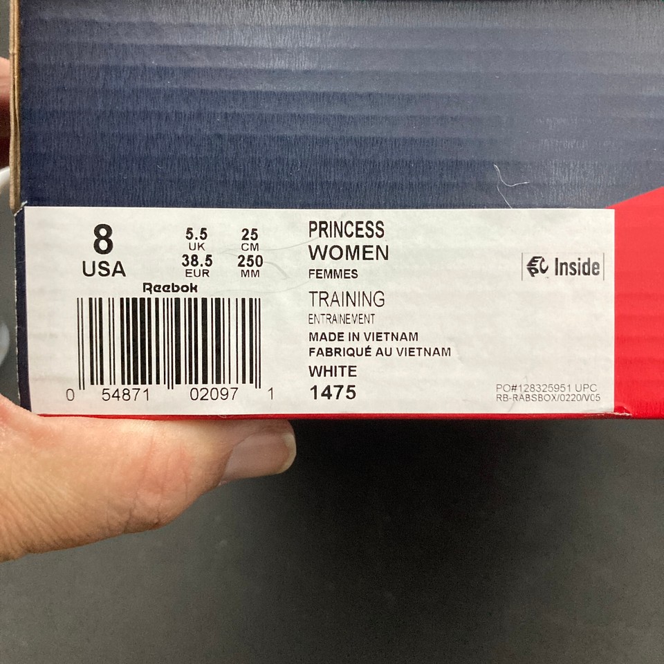 Women's Reebok Classic Princess Walking/Tennis Shoes NEW IN BOX w/Tags ...