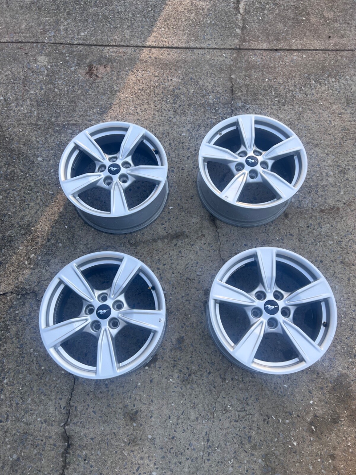 17in Ford 5 Spoke Steel Wheels | Silver | 7.5in Rim Width | 5x114.3 ...