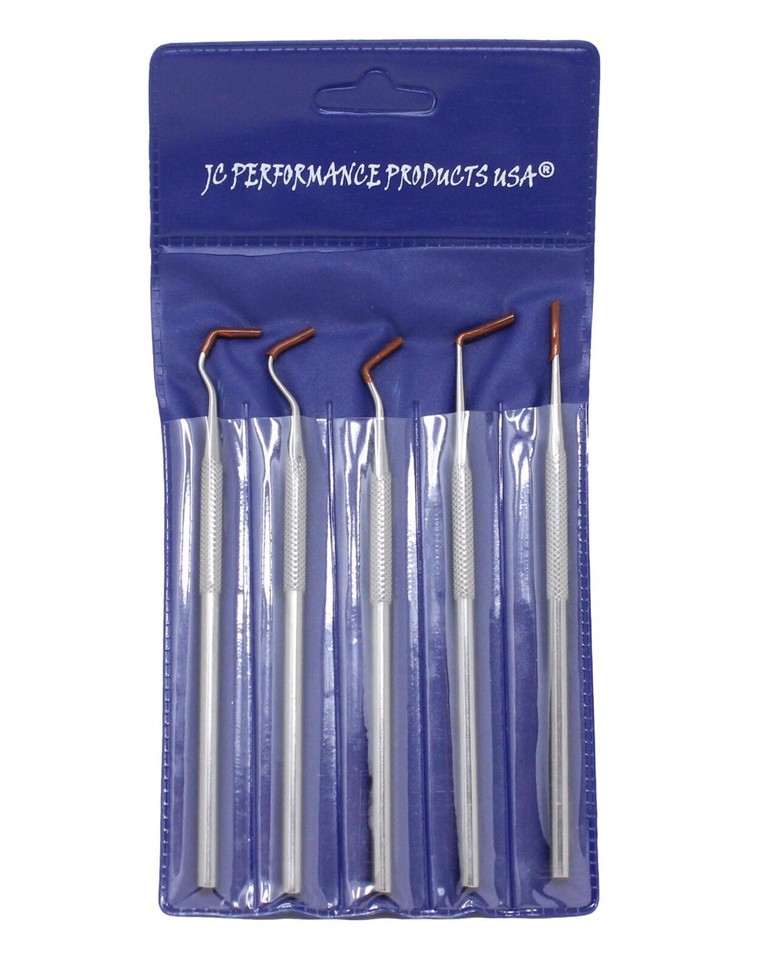 5 PC STAINLESS STEEL PROBE PICK SET KIT DE SOLDERING ELECTRONICS REPAIR ...