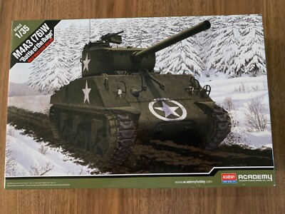Academy 1/35 Sherman M4A3(76)W Battle of the Bulge #13500 | eBay