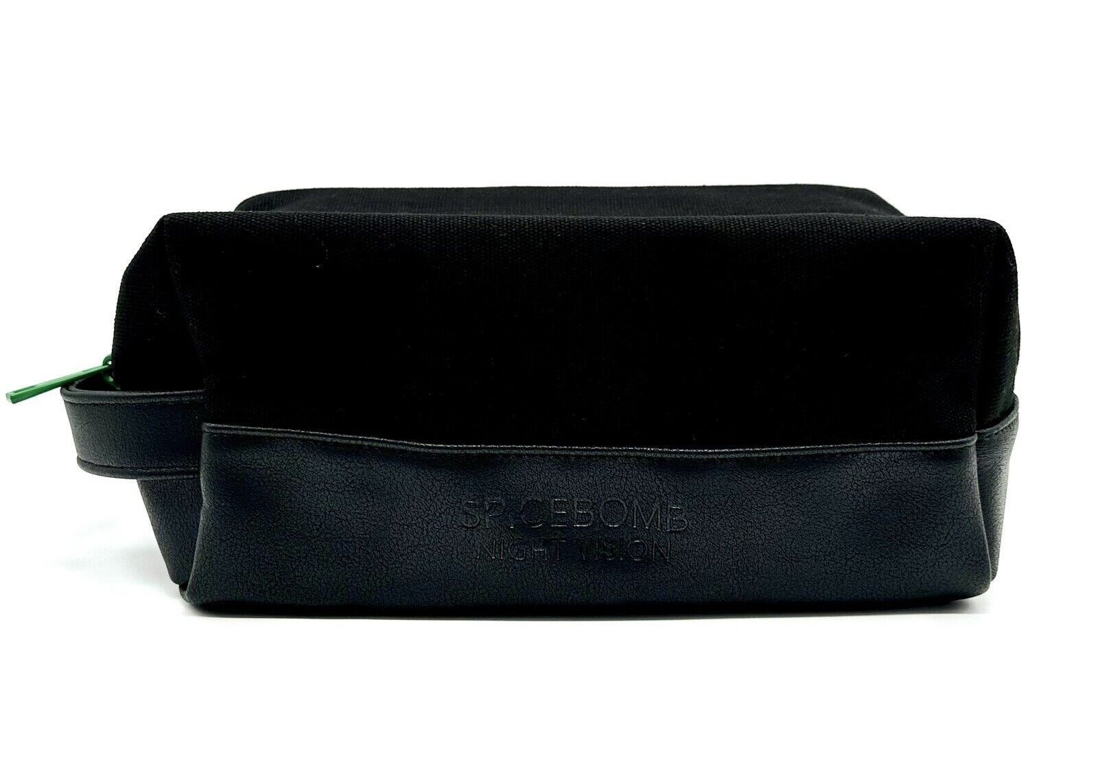 Viktor & Rolf Spicebomb Night Vision Black Green Travel Pouch Toiletry ...