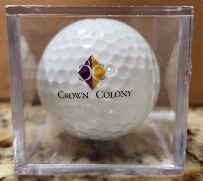 Crown Colony Golf and Country Club Logo Golf Ball -Titleist (In display ...