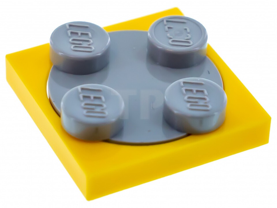 LEGO TURNTABLE 2X2 W/ BASE AND PLATE (2 PCS) CHOOSE YOUR COLOR 3679/ ...