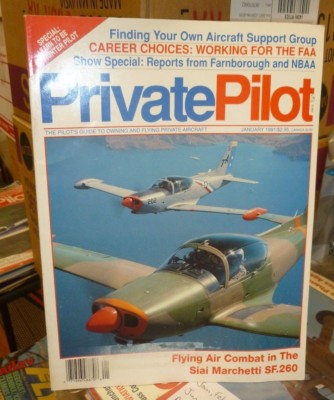 PRIVATE PILOT MAGAZINE 1991 January Issue | eBay