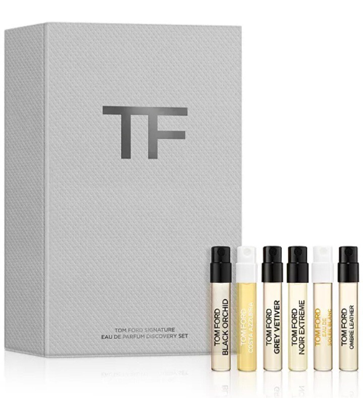 Tom Ford 6 Pc Sampler Signature Eau de Parfum Discovery Gift Set | eBay