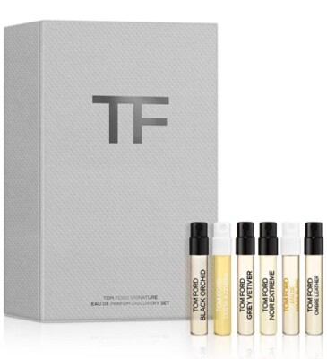 Tom Ford 6 Pc Sampler Signature Eau de Parfum Discovery Gift Set | eBay