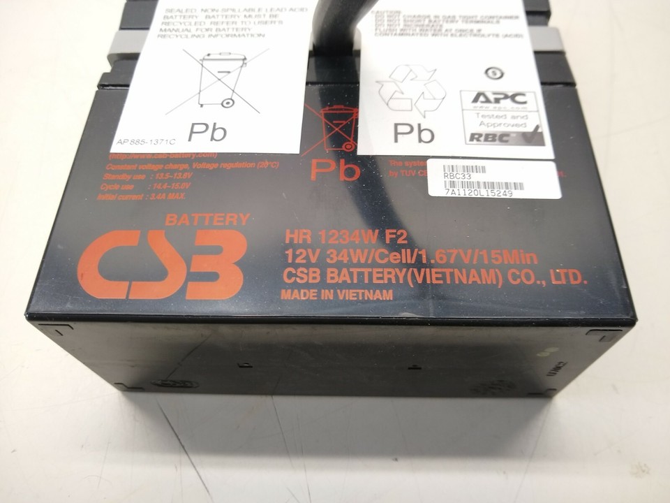 APC Genuine RBC Uninterruptible Power Supply UPS Battery | eBay