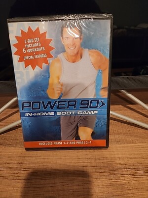 Tony Horton's Power 90 Beachbody In-Home Boot Camp - DVD - BRAND NEW | eBay
