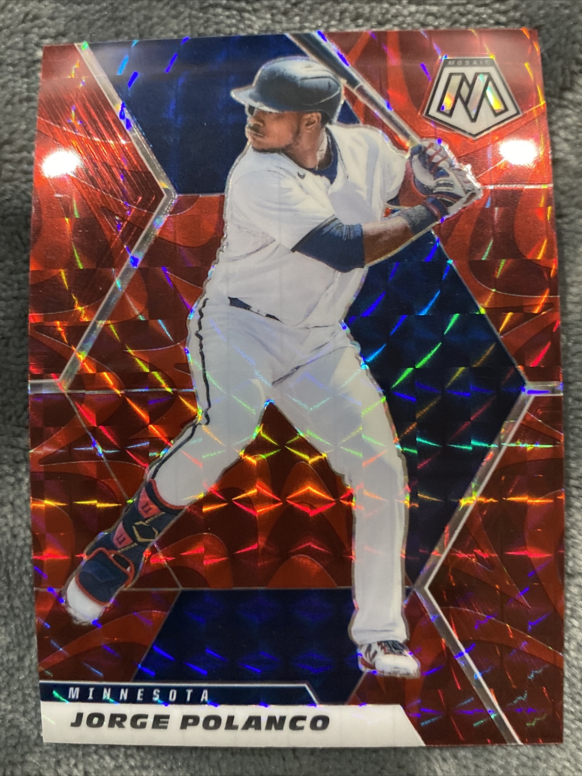 Reactive Red Prizm Parallels 2021 Panini Mosaic Baseball You Pick ...