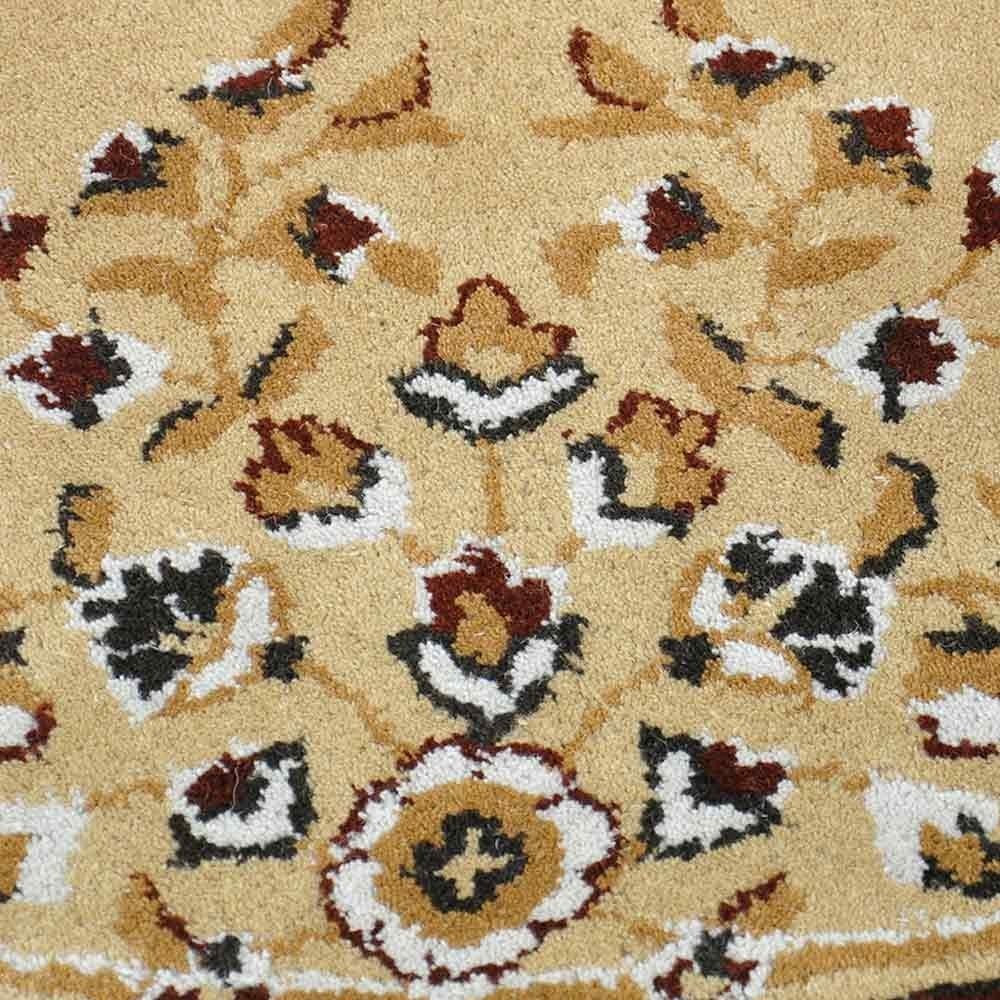 56" Oriental Half Round Wool Fire Resistant Fireplace Hearth Rug Carpet ...