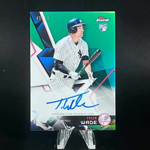 Tyler Wade 2018 Topps Finest Green Wave Refractor /99 #FA-TW Rookie ...