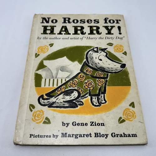 No Roses For Harry Zion Dog Vintage Book Children Kid Read Aloud ...