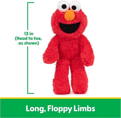 GUND Sesame Street Official Elmo Take Along Buddy Plush, Premium Plush ...