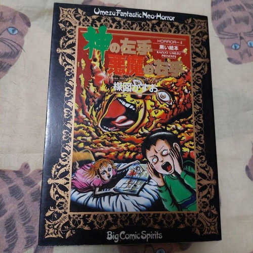 GOD'S LEFT HAND DEVIL'S RIGHT KAZUO UMEZU 4 BLACK PICTURE BOOK FIRST ...