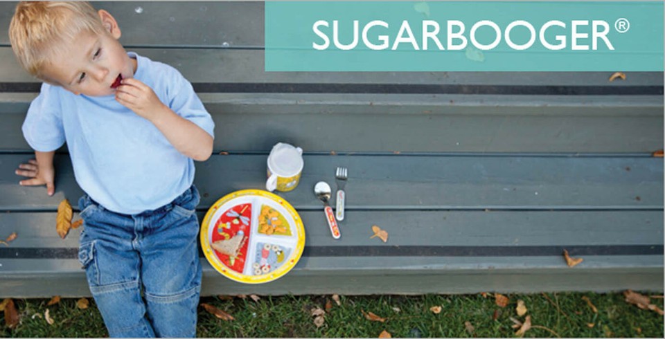 SUGAR BOOGER FAIRY TALE TIME KIDS SUCTION BOWL GIFT DINNER SET **NEW ...