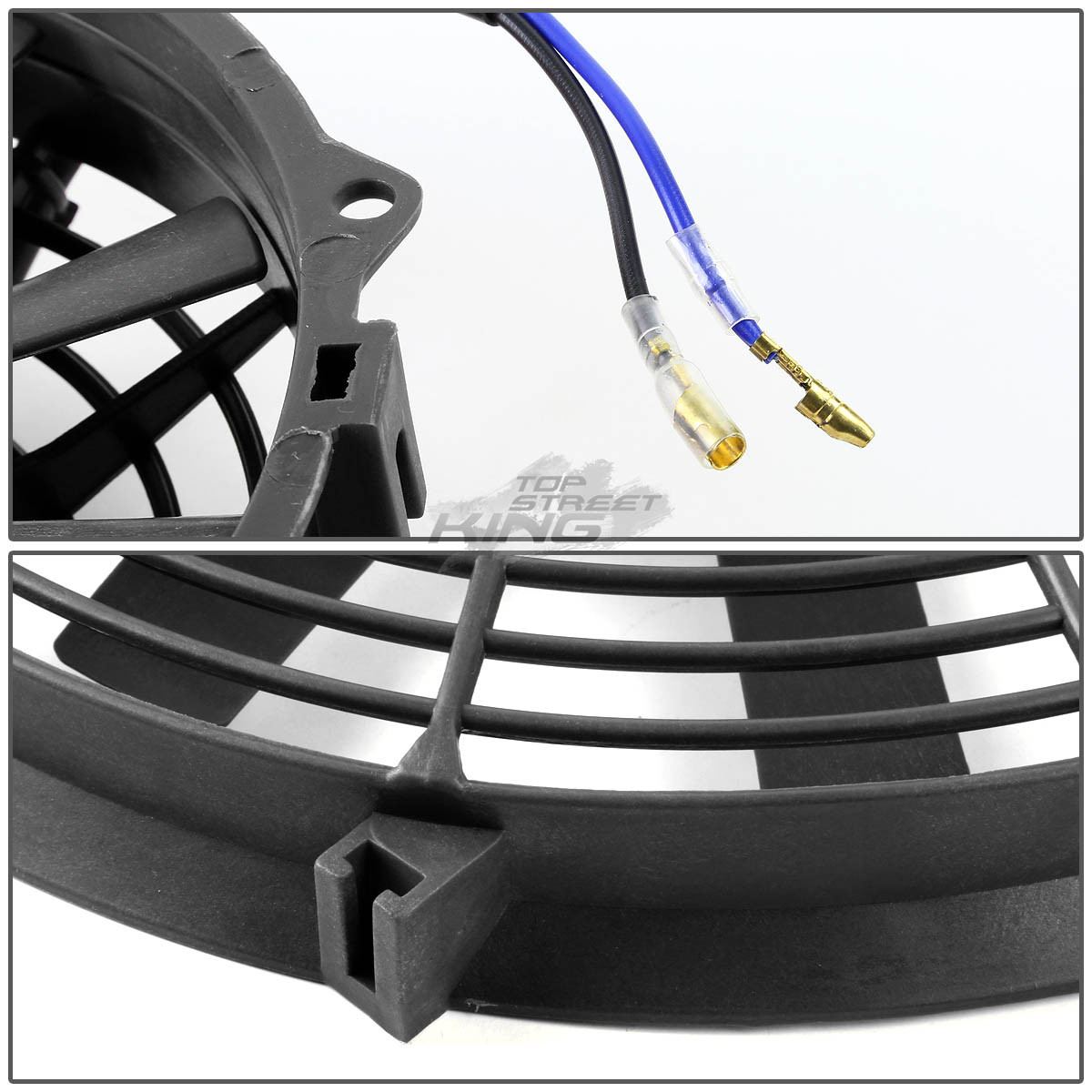 14" High Performance 12V Electric Slim Radiator Cooling Fan w/Mounting ...