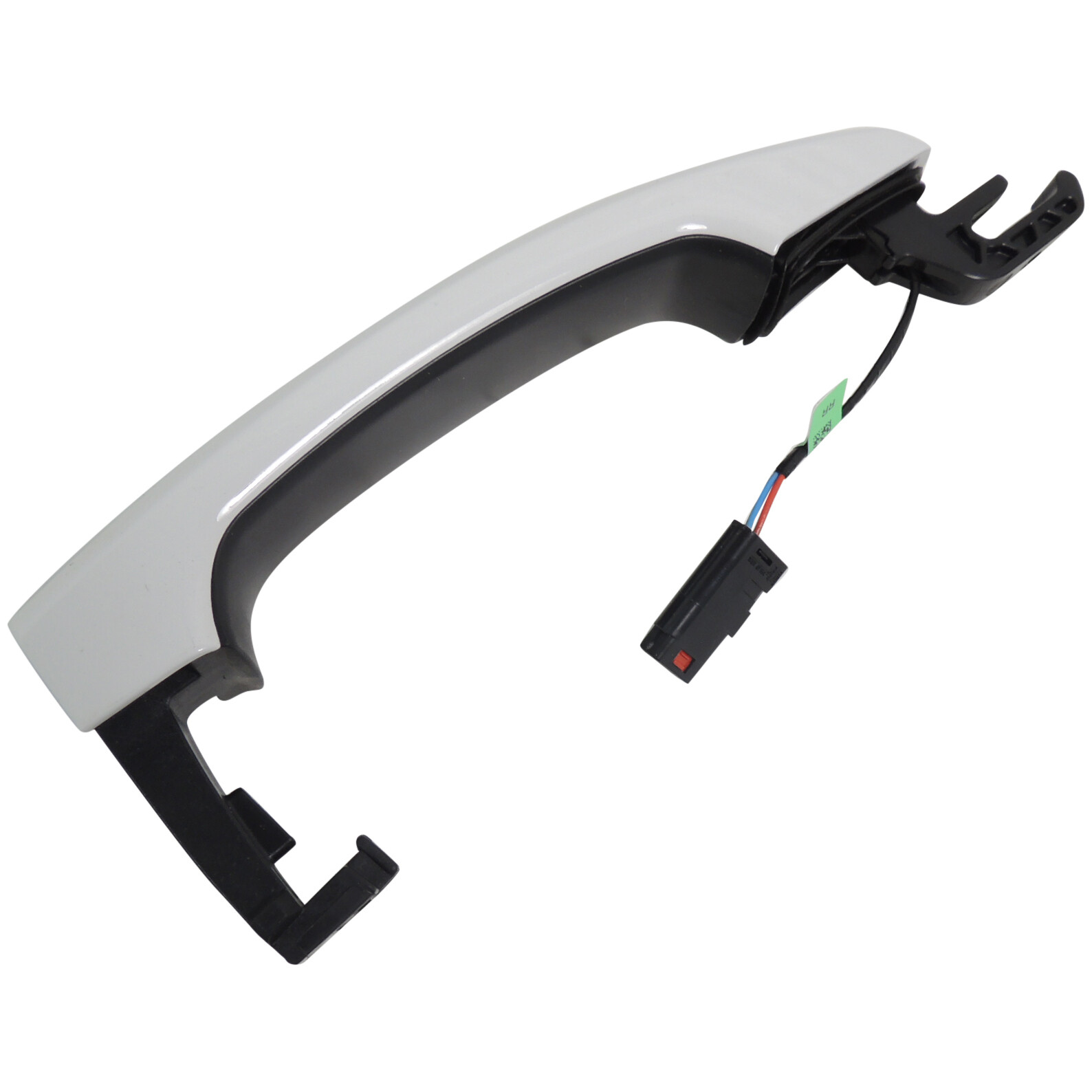 New OEM GM Door Handle Rear LH or RH Painted Summit White GAZ w/Chrome ...