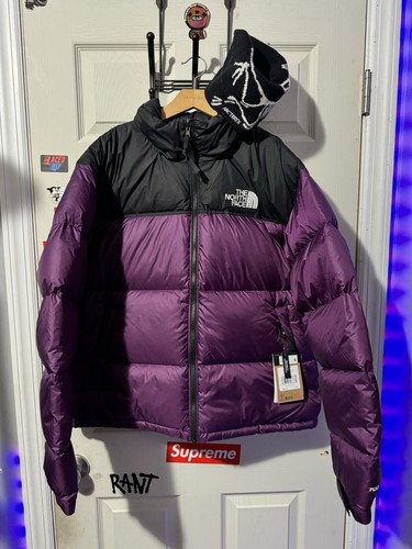 The North Face Nupste "Black Current" Puffer Size Large | eBay